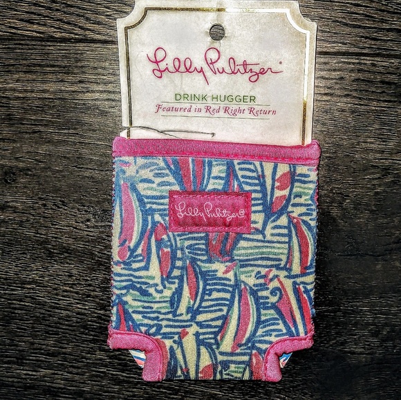 Lilly Pulitzer | Kitchen | Nwt Lilly Pulitzer Red Right Return Drink ...